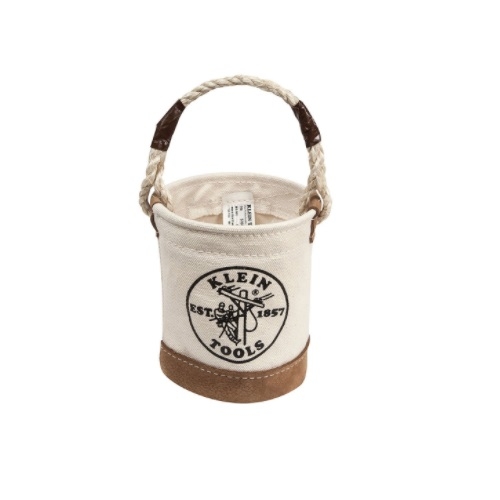 Klein Tools Mini Tool Bucket w/ Leather Bottom (Klein Tools 5104MINI ...