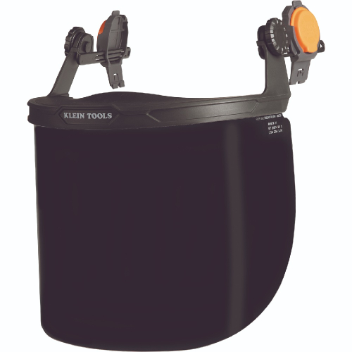 Klein Tools Face Shield for Full Brim Hard Hat, Gray Tint (Klein Tools ...