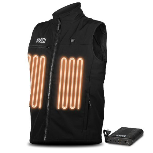 Klein Tools Heated Base Layer Vest, Extra-Large (Klein Tools 60955 ...