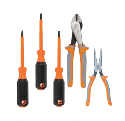Klein Tools 5 pc. Insulated Tool Set, 1000V (Klein Tools 9419R ...