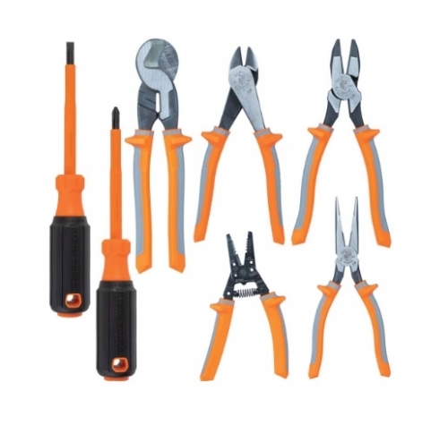 Klein Tools 7 pc. Insulated Tool Set, 1000V (Klein Tools 9421R ...