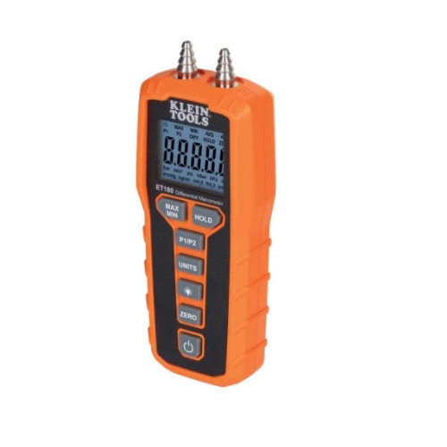Klein Tools Digital Differential Manometer (Klein Tools ET180 ...