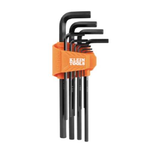Klein Tools Metric Long Hex Key Set, 10-Piece (Klein Tools LS10M ...
