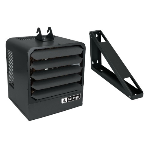 King Electric 7500W Unit Heater Built in Therm., 25600 BTU/H, 1 Ph, 27. ...