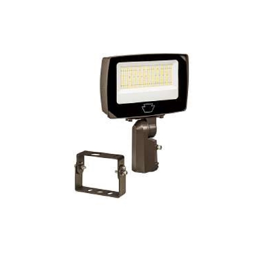 Keystone Technologies 80/90/100W LED Flood Light w/ Photocell, 120V ...