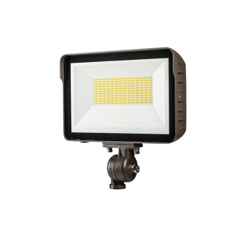Keystone Technologies 100W LED Flood Light w/ Photocell, 120V-277V, CCT ...