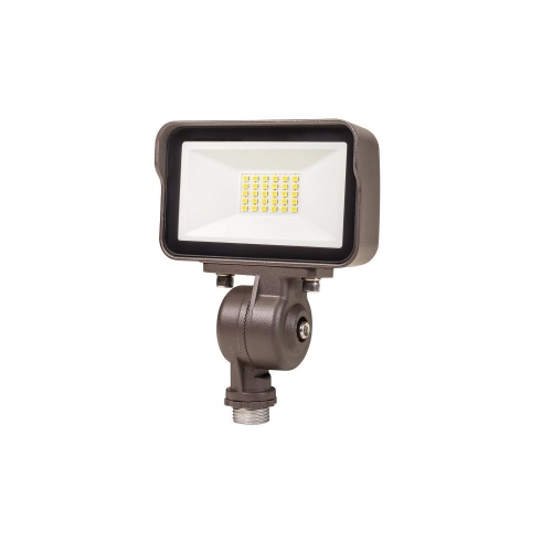 Keystone Technologies 15W LED Floodlight w/ Knuckle Mount, 1725 lm ...