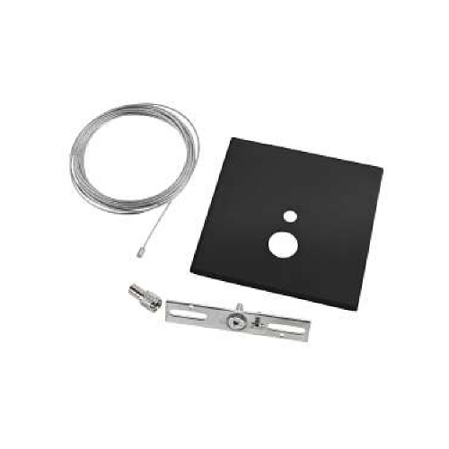 Keystone Technologies 5-in Canopy Cover, Square, Non-Feed, J-Box/Stud ...