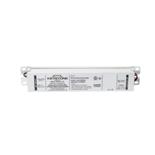 Keystone Technologies 24.3W LED Driver for Type C LED Tubes, 260mA, 1 ...