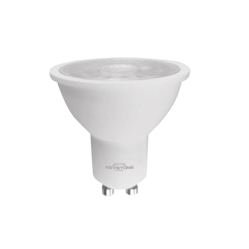Keystone Technologies 6.5W LED MR16 Bulb, GU10, Flood, 500 lm, 120V ...