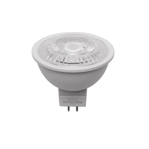 Keystone Technologies 6.5W LED MR16 Bulb, GU5.3, Flood, 460 lm, 12V ...