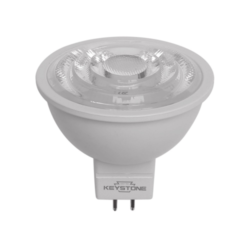 Keystone Technologies 6.5W LED MR16 Bulb, GU5.3, 25 Degree Beam, 500 lm ...