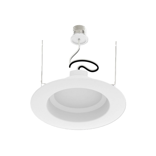 Keystone Technologies 6-in 7W Retrofit Downlight, Smooth, E26, 650 lm ...