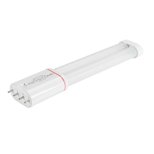 Keystone Technologies 8W LED PLL Tube, Direct Wire, 2G11, 980 lm, 120V ...