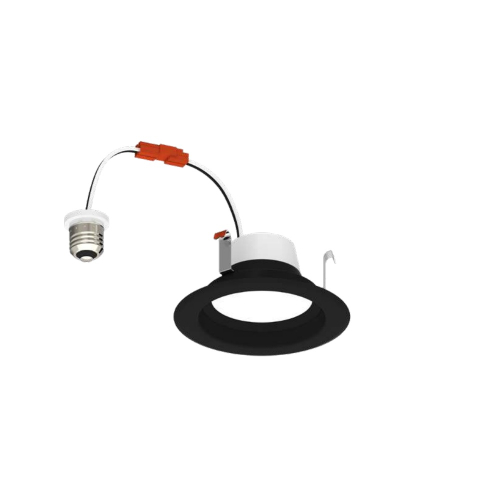Keystone Technologies 4-in 8W Retrofit Downlight, Smooth, E26, 120V ...