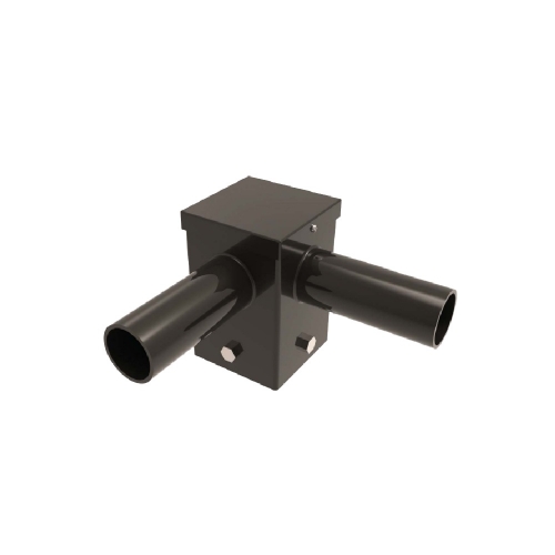Keystone Technologies Pole Mount for 4-in Square Pole, Dual, Horizontal ...
