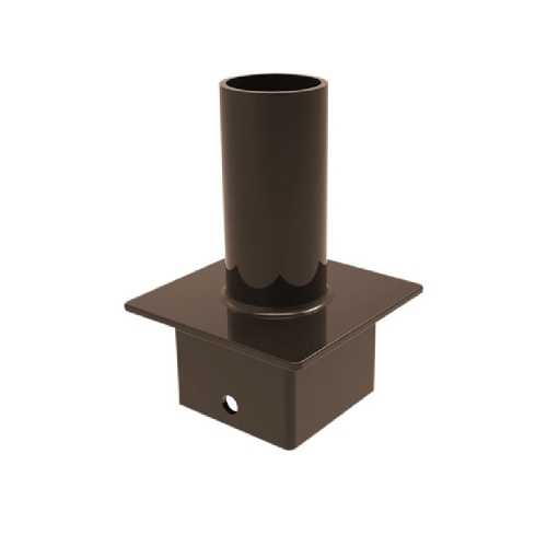 Keystone Technologies Pole Mount for 4-in Square Pole, Single, Vertical ...