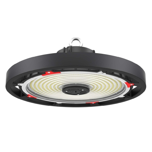 Keystone Technologies 100/150/200W Round High Bay, 277V-480V, CCT Select, Black (Keystone ...