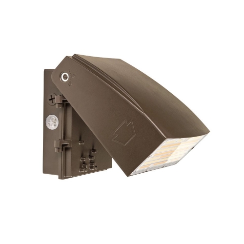 Keystone Technologies 45/60/75W LED Adjustable Wall Pack, 120V-277V ...