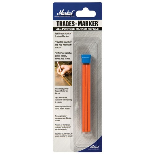 Markal Red Trades Marker All Purpose Marker Refills (Markal 96045 ...