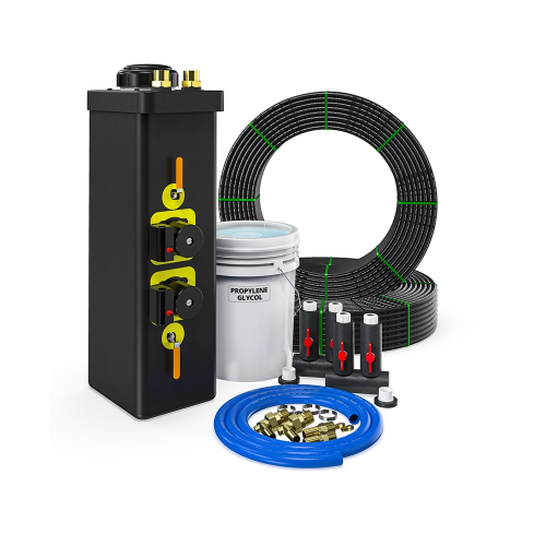 MrCool 2 Ton Installation Kit w/Straight Manifold for GeoCool Inverter ...