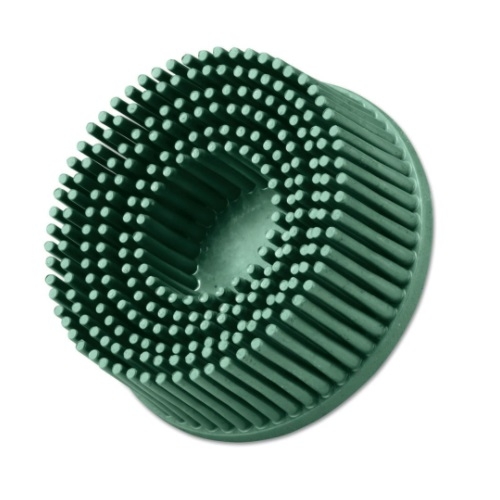 3M 2" Green Abrasive Scotch-Brite Roloc Bristle Discs (3M 048011-18730 ...