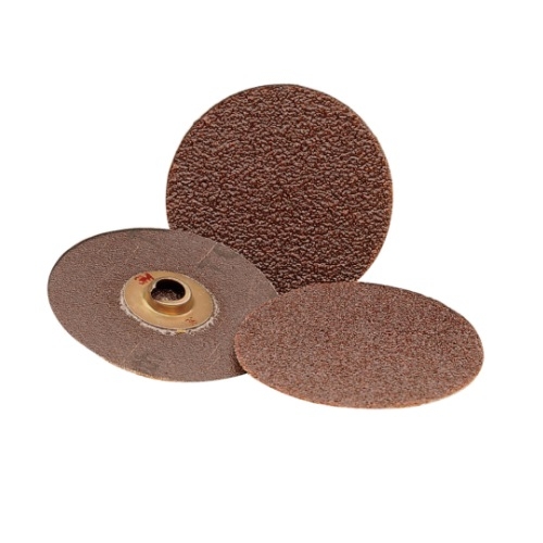 3M 2" Yellow Button Three-M-ite Roloc Roll On Coates Polyester Disc (3M ...