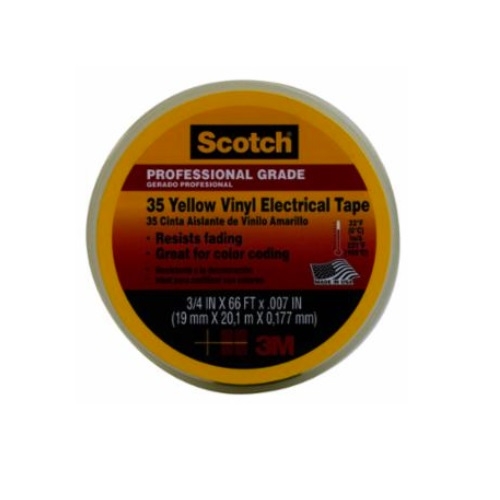 3M 66' x .75" Electrical Color Coding Tapes 35, Vinyl (3M 108443 ...