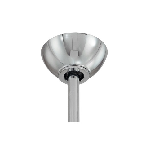 Matthews Fan Atlas-Slant Ceiling Fan Canopy Mount, Polished Chrome ...