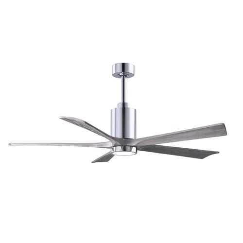 Matthews Fan 52-in 31W Patricia-5 Ceiling Fan w/Light, DC, 6-Speed, 5 ...