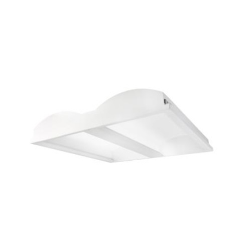 MaxLite 26W 2x2 LED Troffer w/ Backup, 0-10V Dimmable, 3249 lm, 120V ...