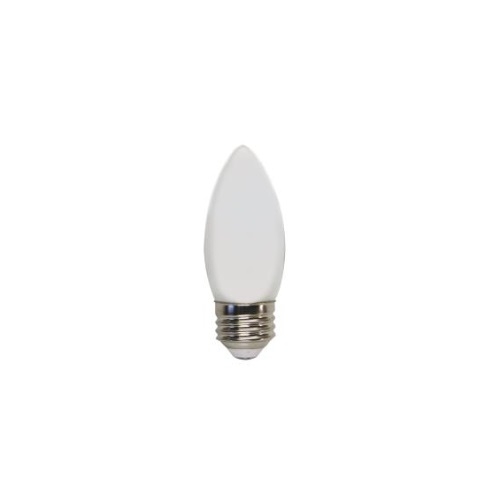 MaxLite 4W LED B10 Filament Bulb, Dimmable, E26, 320 lm, 120V, 2700K ...
