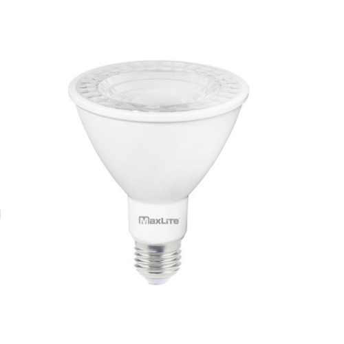 MaxLite 10W LED PAR30 Bulb, Long Neck, Dimmable, Narrow Flood, 3000K ...