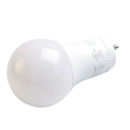 MaxLite 9W LED A19 Bulb, Dimmable, GU24, 810 lm, 120V, 3000K (MaxLite ...