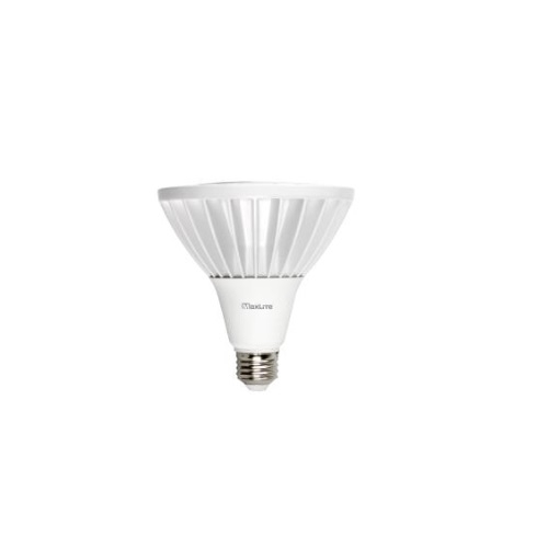 MaxLite 23W LED PAR38 Bulb, 15 Degree Beam, Dimmable, E26, 2650 lm ...