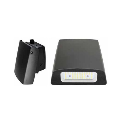 MaxLite 29W LED Thin Wall Pack w/ Photocell, Full Cutoff, Selectable ...