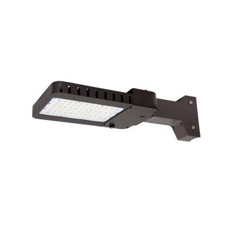 MaxLite 100W LED Slim Area Light w/ Straight Arm, T3, 120V-277V, CCT ...