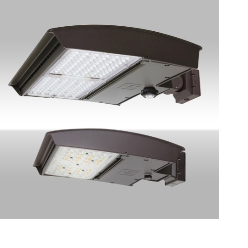 MaxLite 150W LED Area Light w/Adj Mount, Type 5, 120V-277V, Selectable ...