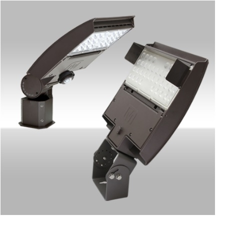 MaxLite 250W LED Area Light w/Trunnion, Type 3G, 120V-277V, Selectable ...