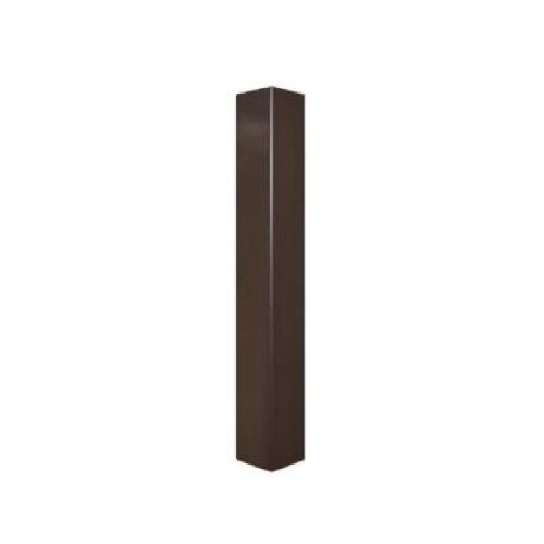 MaxLite 30-ft Steel Pole w/ No Drilling, 5-in Square, 7 Gauge, Bronze ...