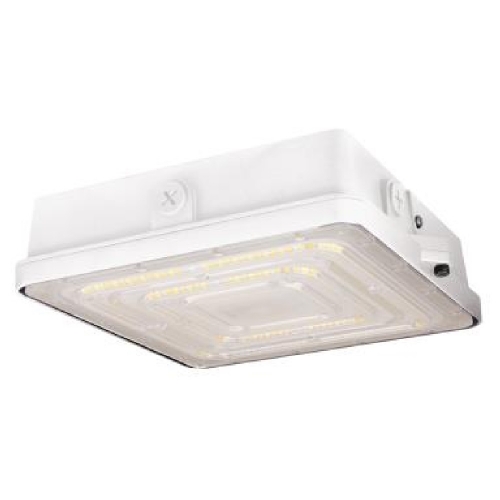 MaxLite 36/48/60W Enhanced Canopy w/ BBU, 120V-277V, CCT Select, White ...