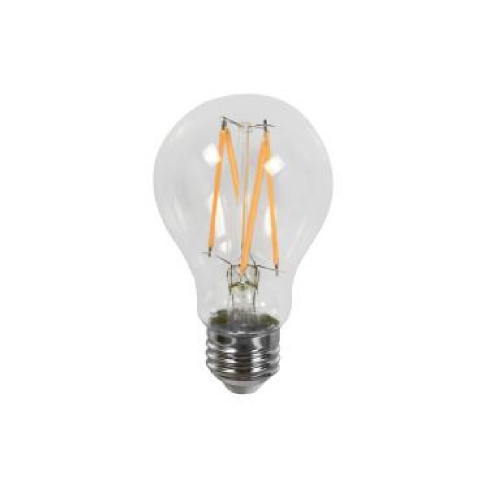MaxLite 8.5W LED A19 Filament Bulb, E26, 800 lm, 120V, 2700K, Clear ...