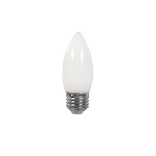 MaxLite 3.5W LED BA10 Filament Bulb, E26, 405 lm, 120V, 3000K, Frosted ...
