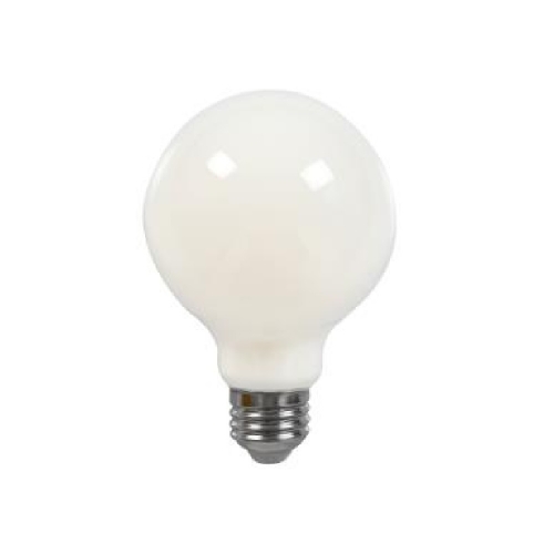 MaxLite 8.5W LED G40 Filament Bulb, E26, 800 lm, 120V, 3000K, Frosted ...