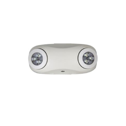 MaxLite 3.9W Thin Emergency LED Light w/ BBU, 2-Head, Self D., 100V ...