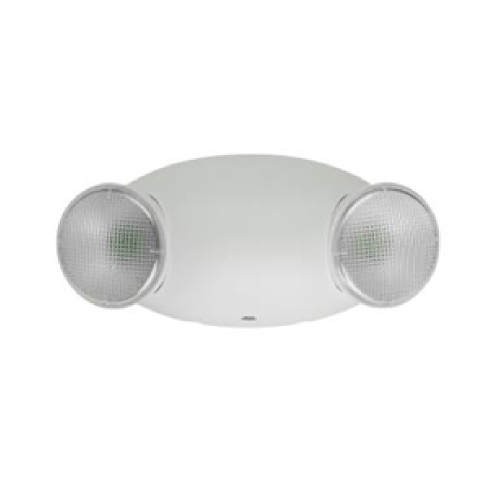 MaxLite 4W Emergency LED Light w/ BBU, HO, 2-Head, 120V/277V, White ...