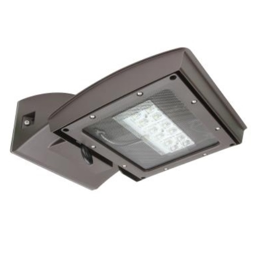 MaxLite 28W LED Shoebox Area Light Fixture, Type IV, 0-10V Dim, 175W MH ...