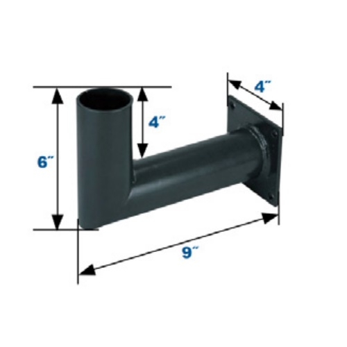 MaxLite 9-In Wall Mount Bracket For Area and Flood Lights, L-Shape ...