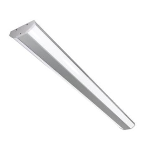 MaxLite 8-ft 55W Polygon LED Linear Light Fixture, 0-10V Dim, (3) 32W ...