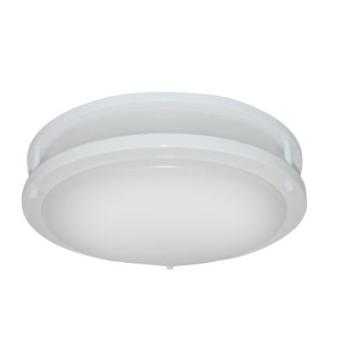 MaxLite 14-In 17W LED Flush Mount Ceiling Light, Dimmable, 75W Inc ...